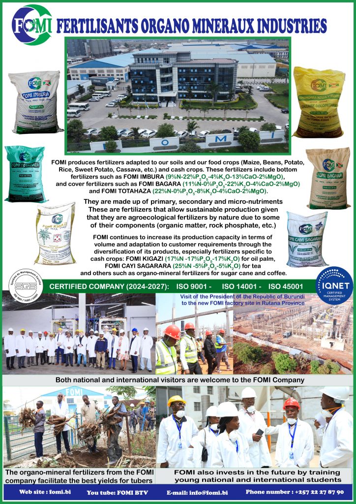 FOMI produit des engrais adaptés à nos sols et à nos cultures ...